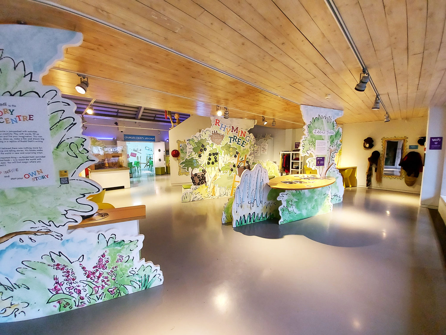 360 degree virtual tour - Roald Dahl Museum & Story Centre