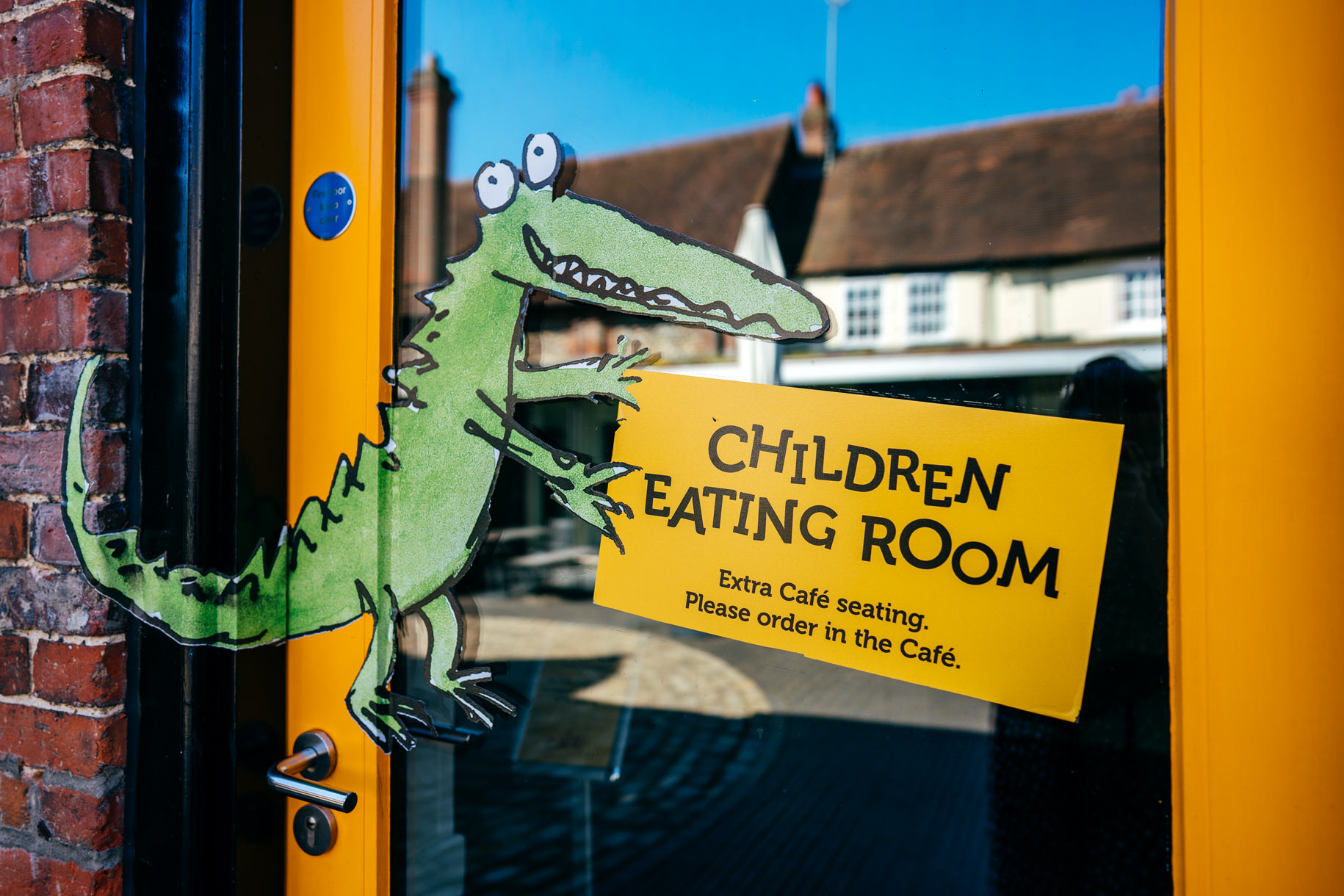 Food and facilities at the Roald Dahl Museum & Story Centre